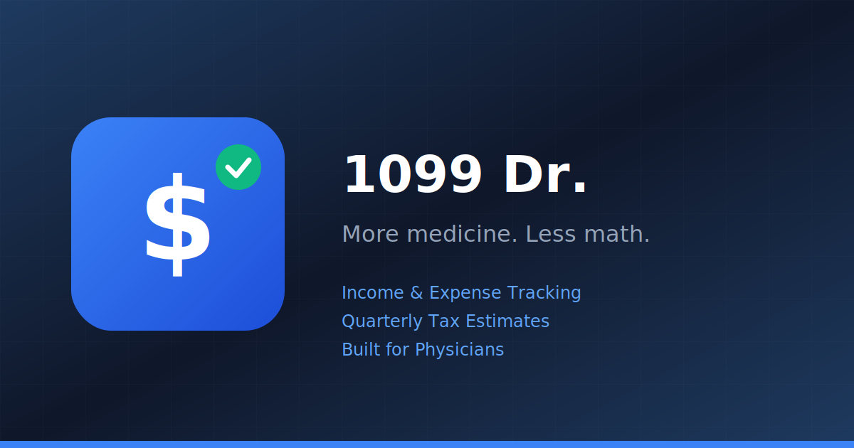 1099 Dr. - Smart Tax Management for Healthcare Providers